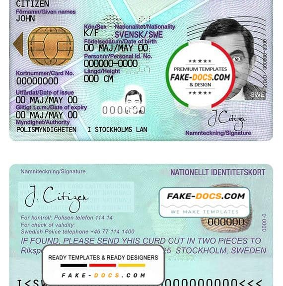 Morocco id card psd template | Fake Docs